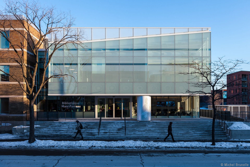 Dan Hanganu architectes - Marc-Favreau library